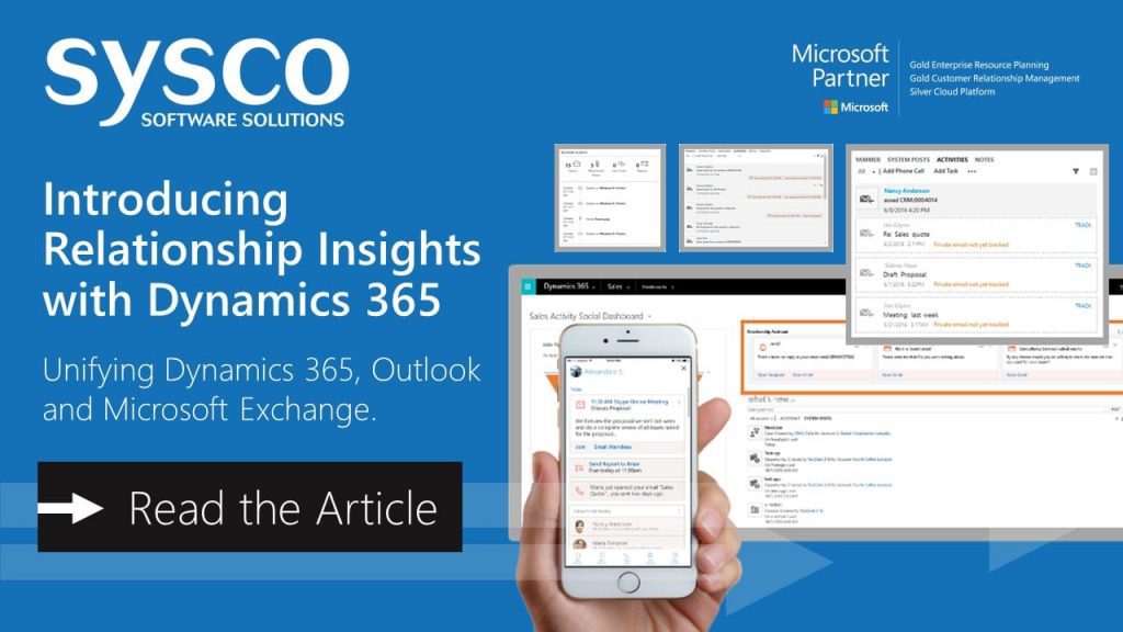 Introducing Customer Relationship Insights for Dynamics 365 | Microsoft ...