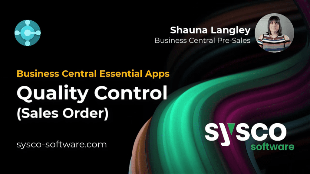 Quality Control App | Microsoft Dynamics 365 | Ireland | Northern ...