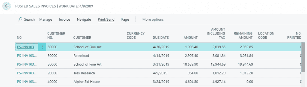 Sending Invoices / Purchase Orders (General Documents) to Customers ...