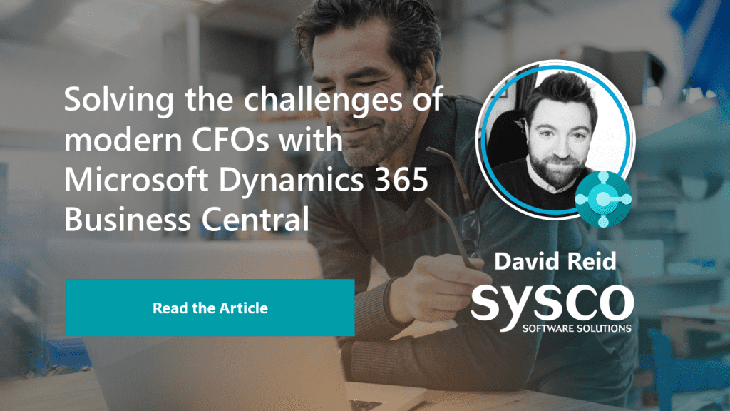 Solving the Challenges of a Modern CFO with Microsoft Dynamics 365 ...
