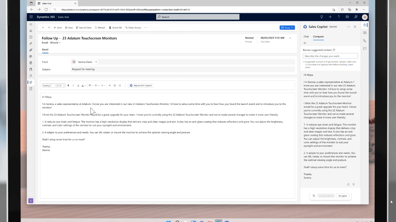 Copilot & Selling at Scale - Dynamics 365 Sales Wave 2 | Microsoft ...